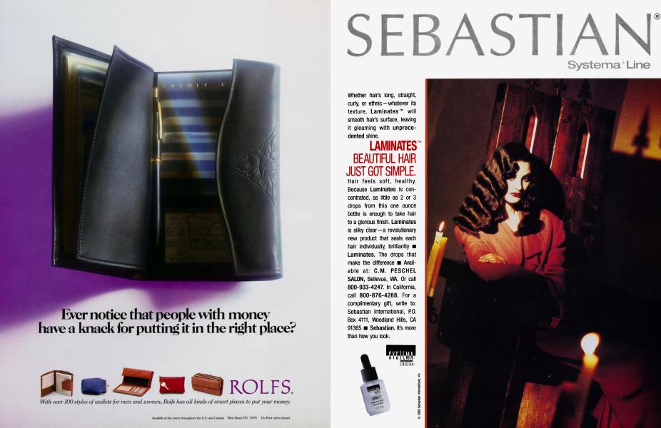 SEBASTIAN | Vanity Fair | December 1989